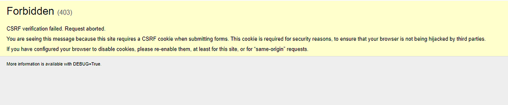 Csrf Verification Failed When Logging Into Invitation Link In Embedded Iframe User Talk